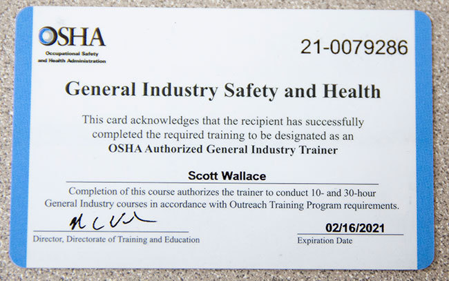 The Facts About Obtaining an OSHA Card - HSI