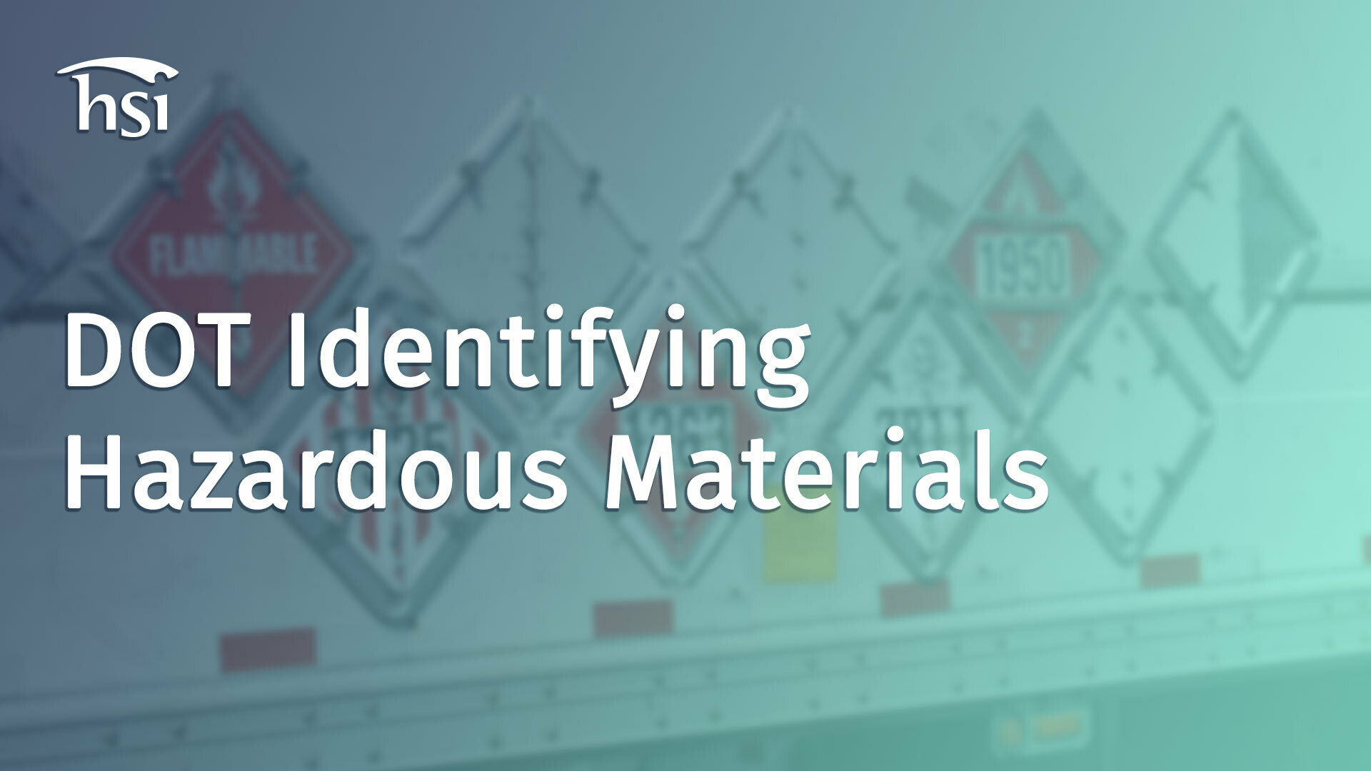 DOT Hazmat Training Bundle - HSI